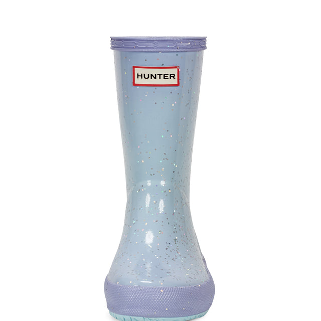 Little kids's Kids First Giant Glitter Rain Boots - Purple | Hunter Boots