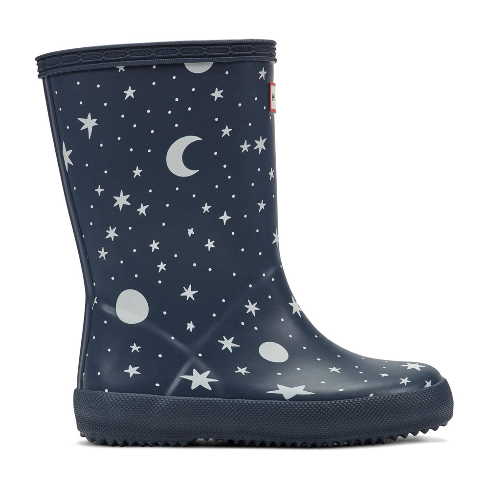 Kids First Classic Rain Boots - Eclipse Print | Hunter Boots