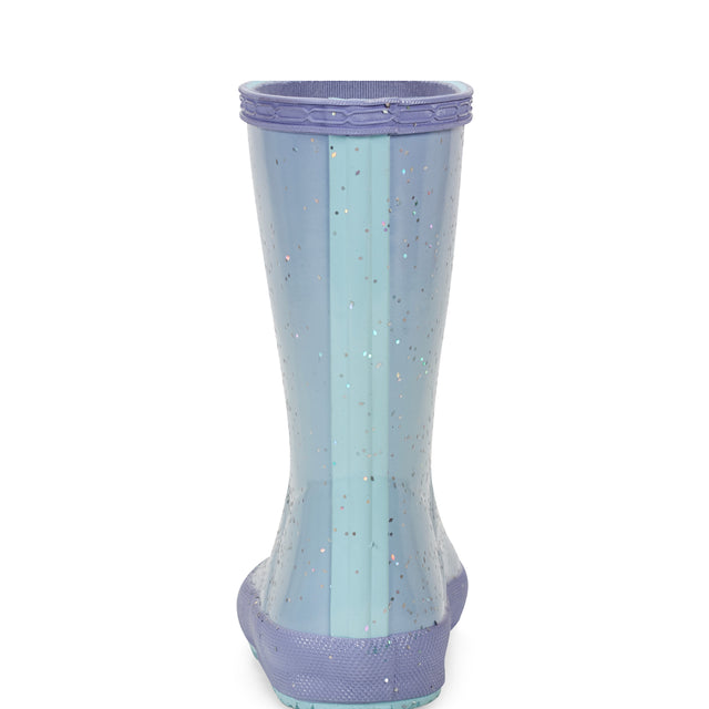 Little kids's Kids First Giant Glitter Rain Boots - Purple | Hunter Boots