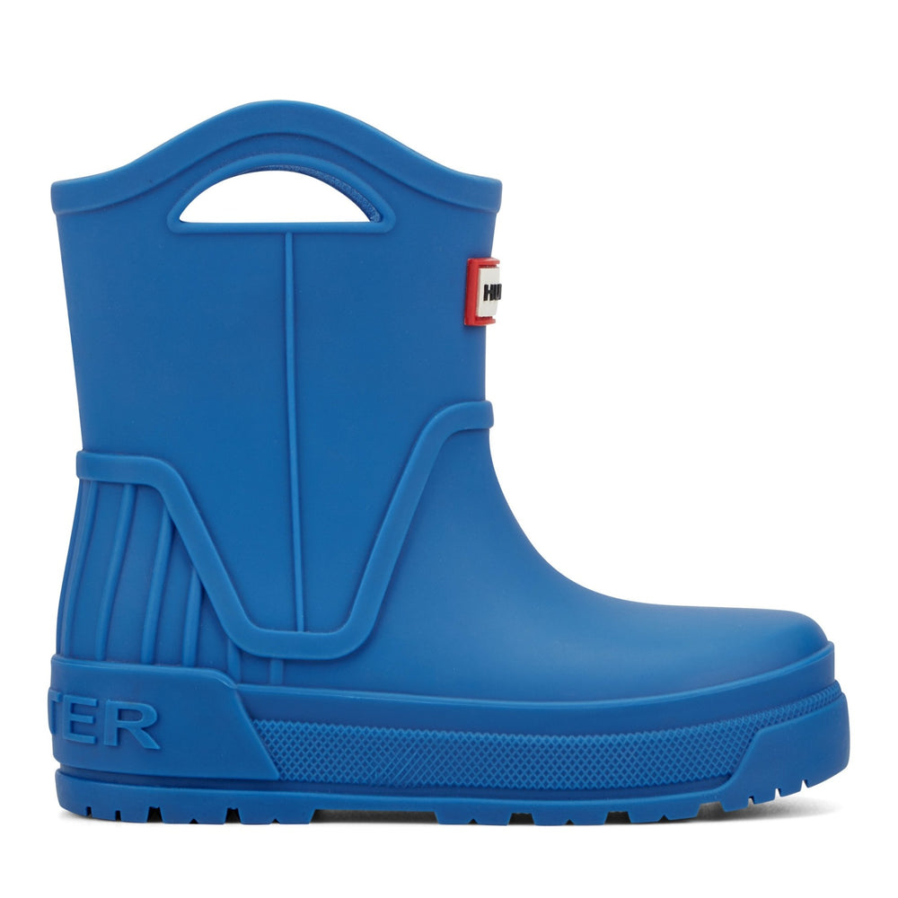 Little Kids Georgey Waterproof Rain Boots - Medium Blue | Hunter Boots