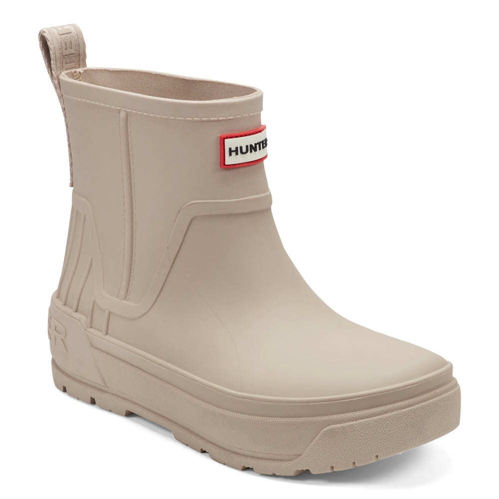 Women's Wales Waterproof Rain Booties - Light Natural | Hunter Boots