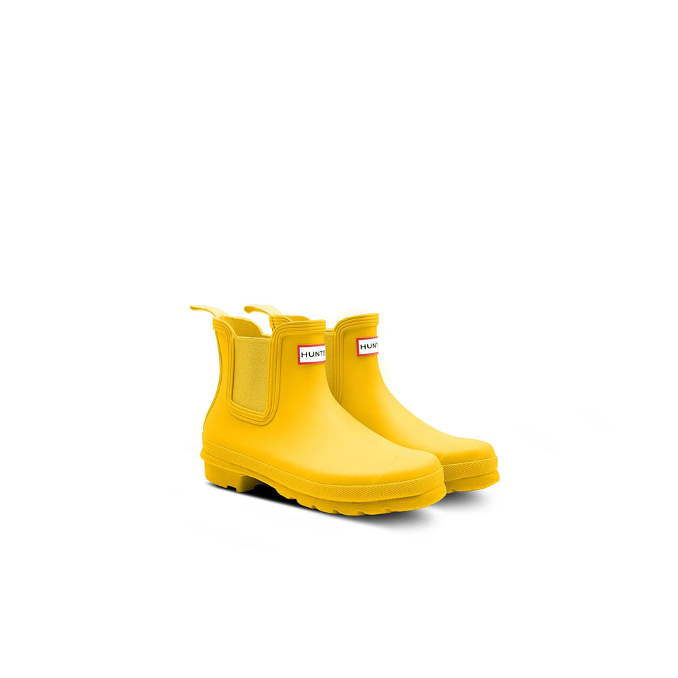 Women's Original Chelsea Boots - Yellow | Hunter Boots