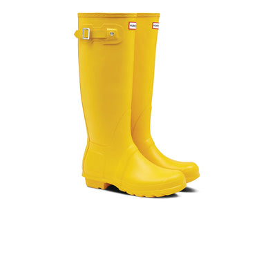 Women's Original Tall Rain Boots - Yellow | Hunter Boots