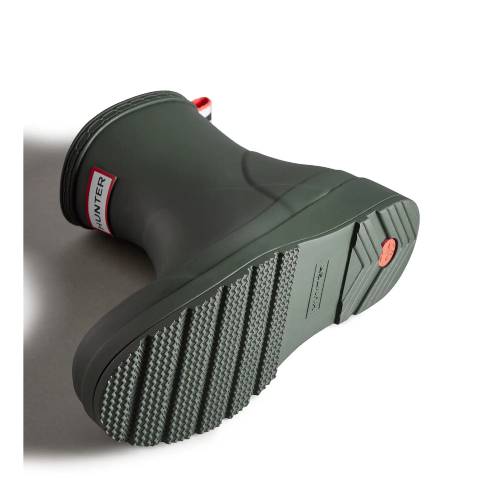 Women's PLAY™ Short Rain Boots - Green | Hunter Boots