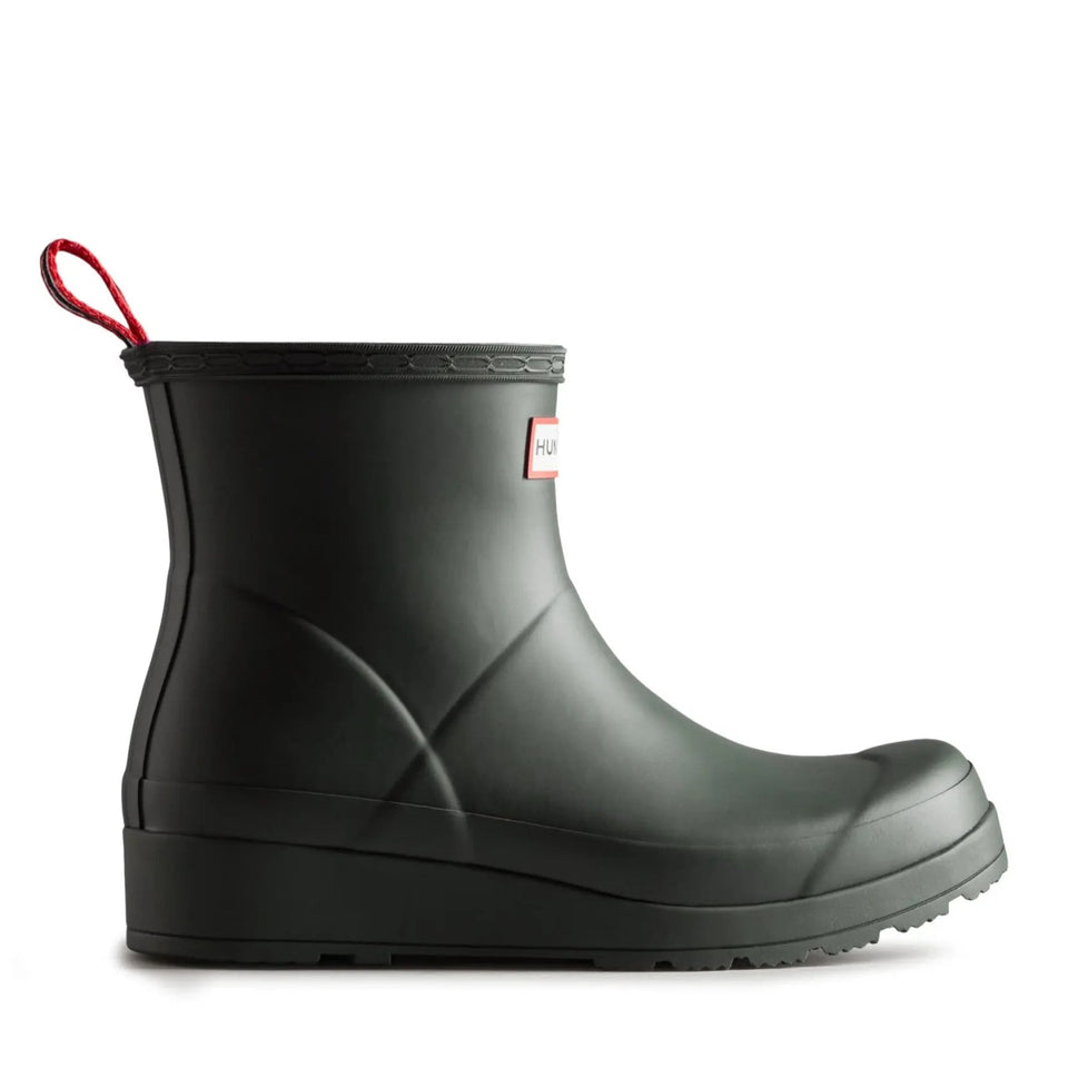 Women's PLAY™ Short Rain Boots - Green | Hunter Boots